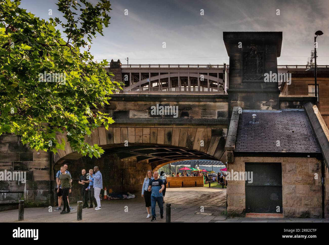 High level bridge road railway hi-res stock photography and images - Alamy