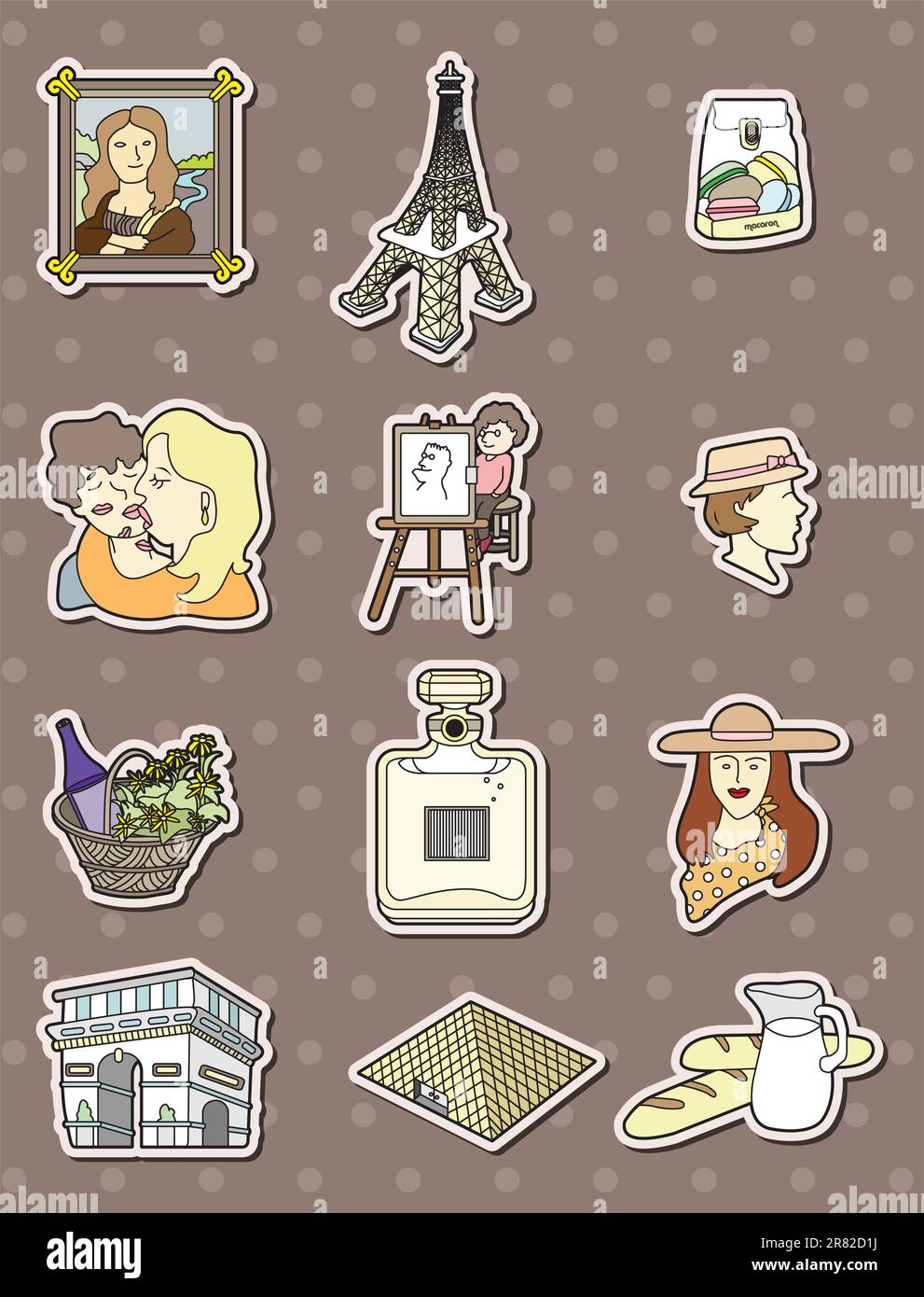 Paris humanity Stock Vector Images - Alamy