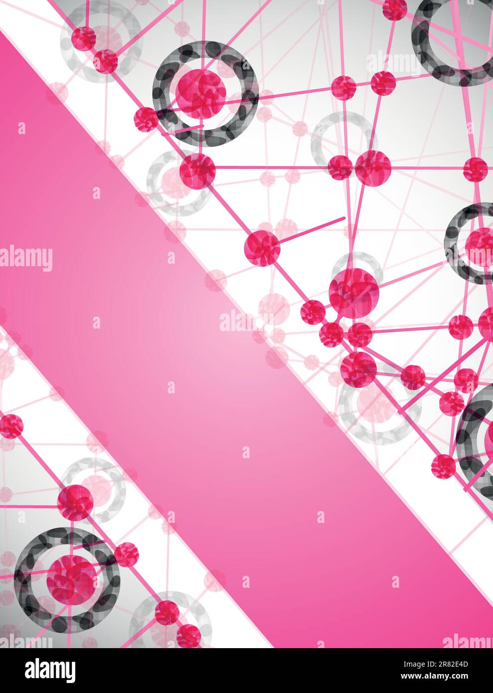 Molecular Structure Abstract Background Stock Vector Image And Art Alamy