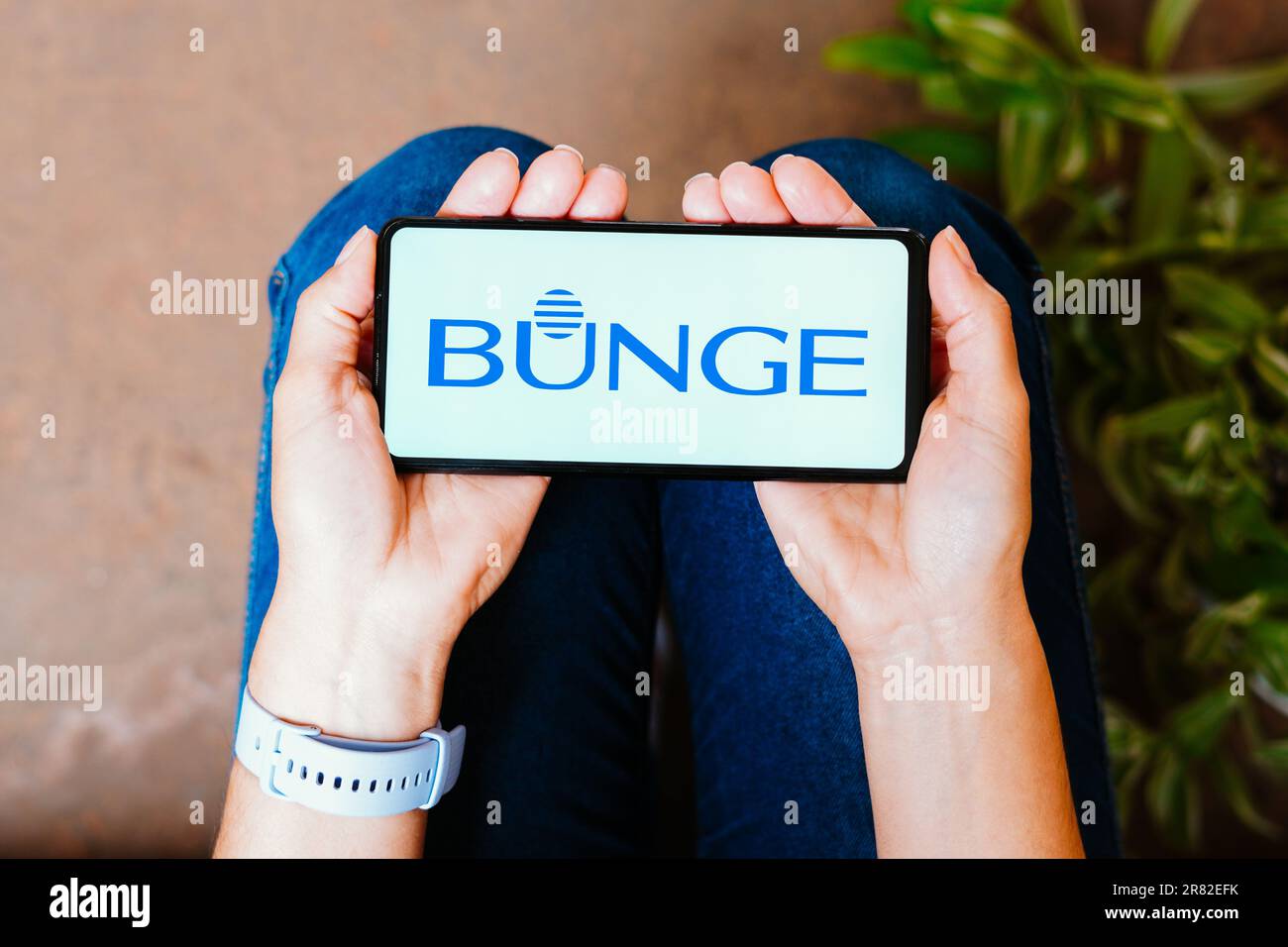 Brazil. 18th June, 2023. In this photo illustration, the Bunge Limited ...