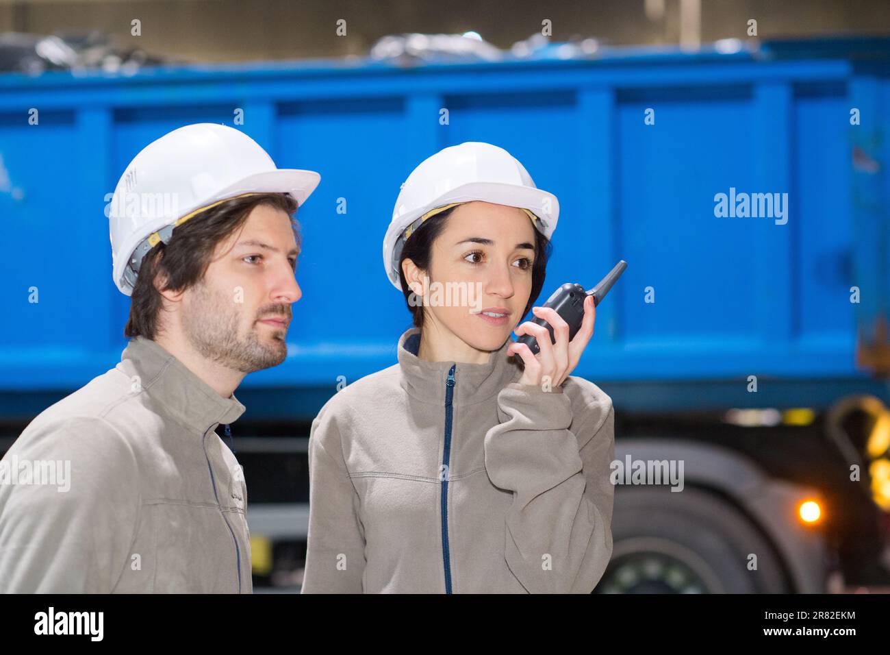 Two multi ethnic male workers hi-res stock photography and images - Alamy