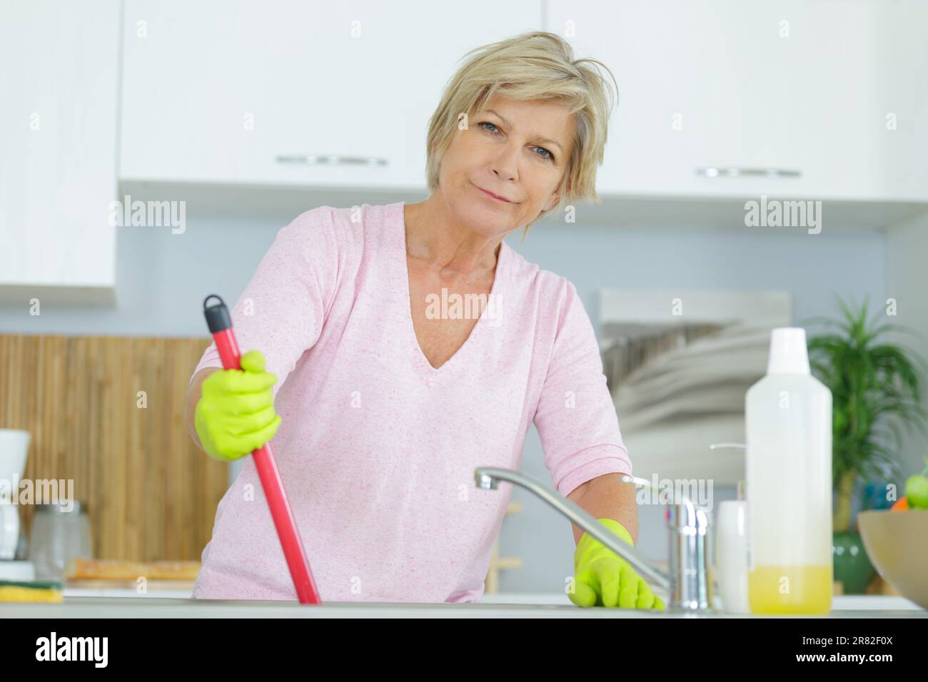 Blocked sink hi-res stock photography and images - Alamy