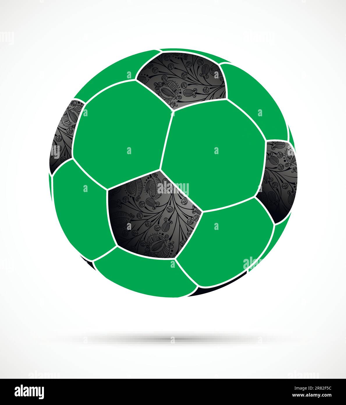 abstract soccer ball Stock Vector Image & Art - Alamy