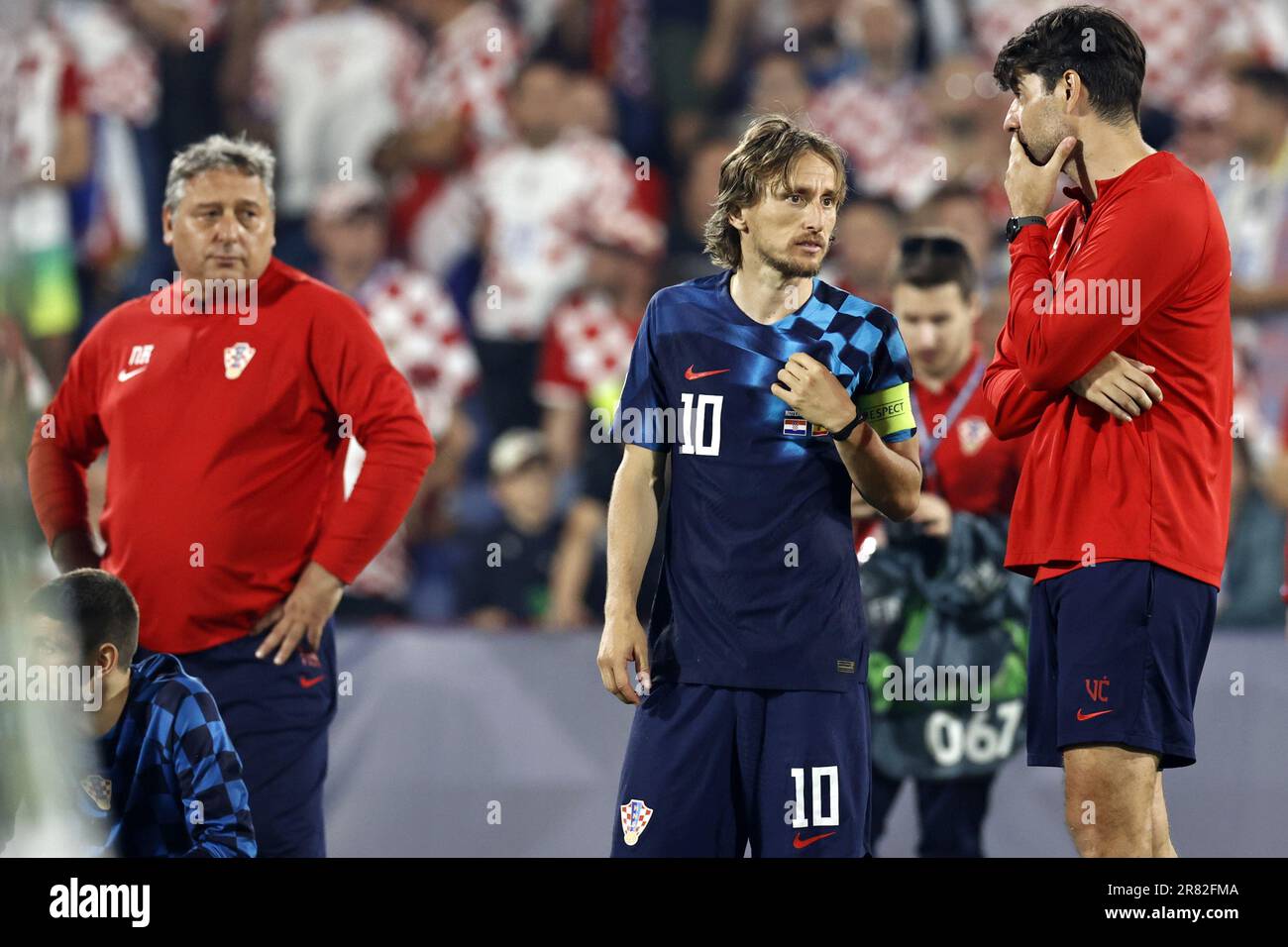 ROTTERDAM - Luka Modric of Croatia disappointed after the lost UEFA ...