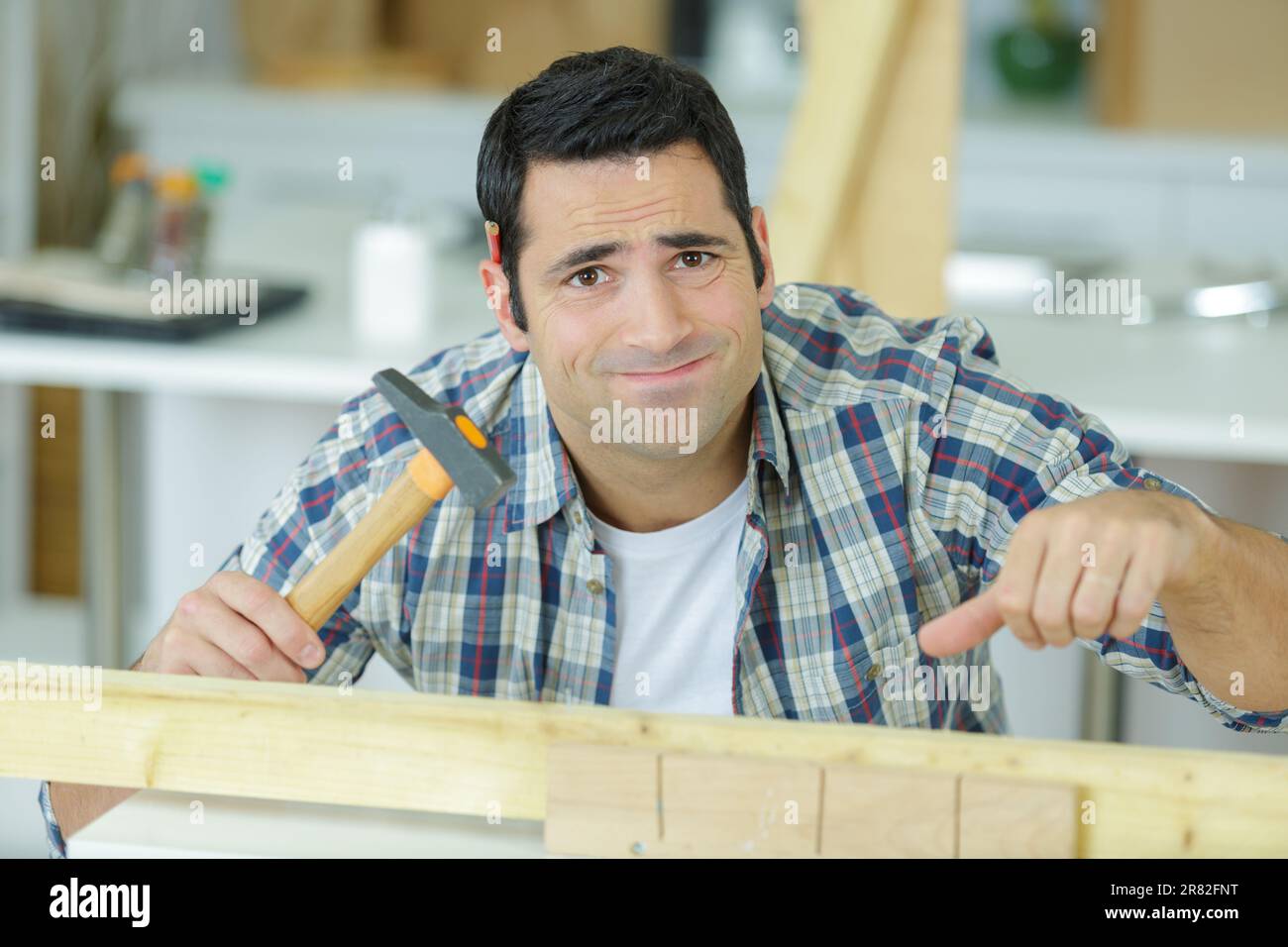 Hammering carpenters working tool hi-res stock photography and images ...