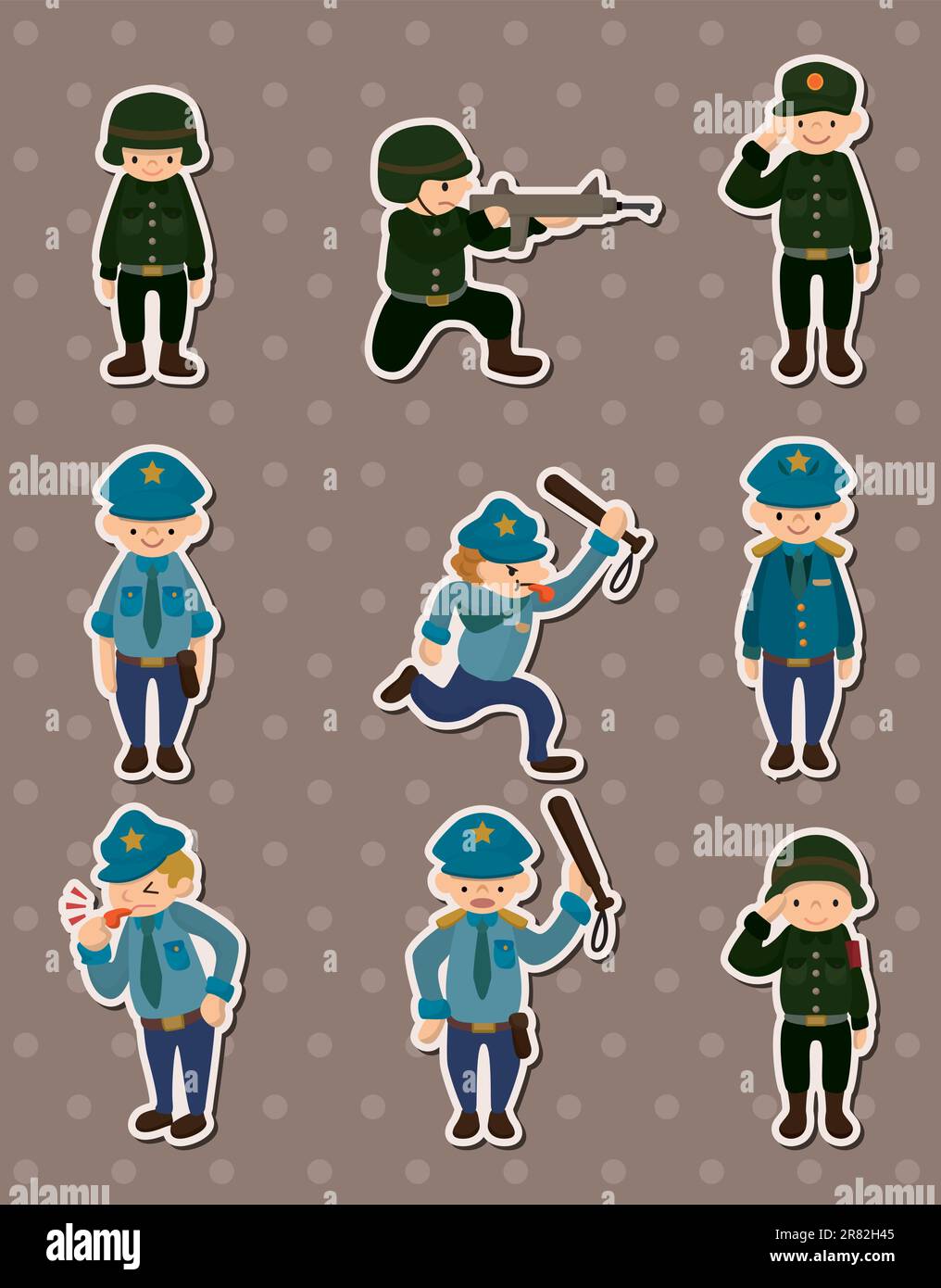 Police camouflage Stock Vector Images - Alamy