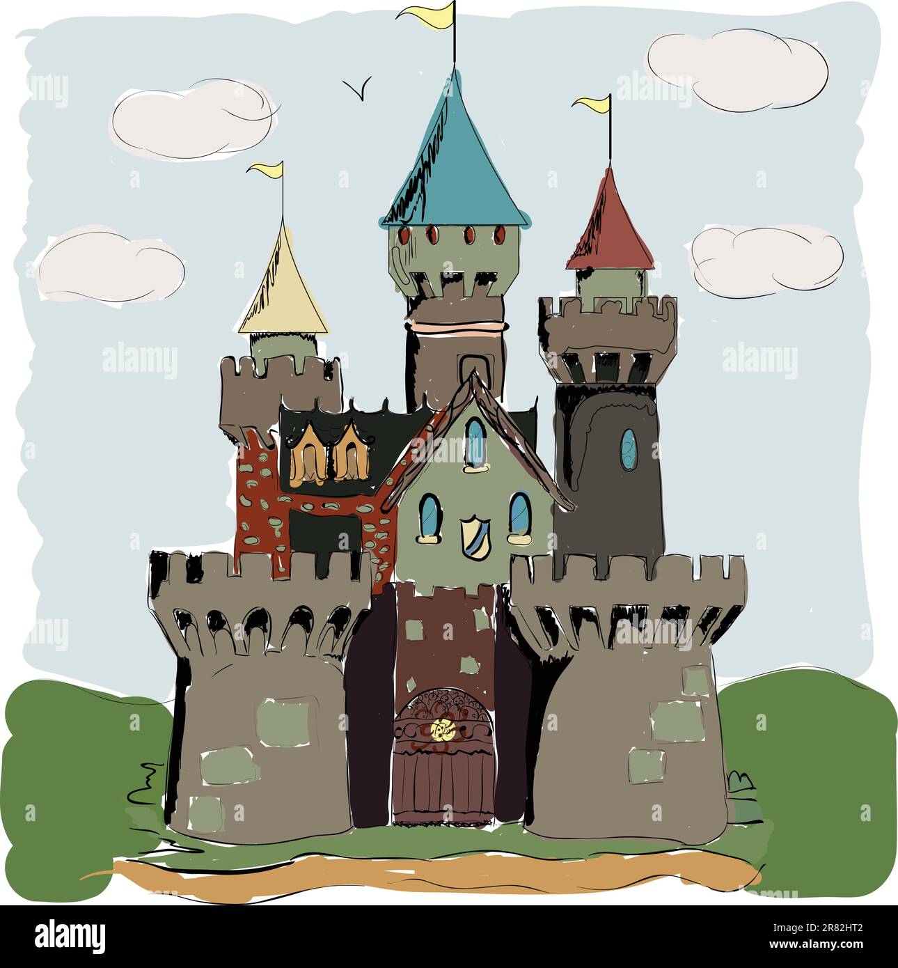 Book palace Cut Out Stock Images & Pictures - Alamy