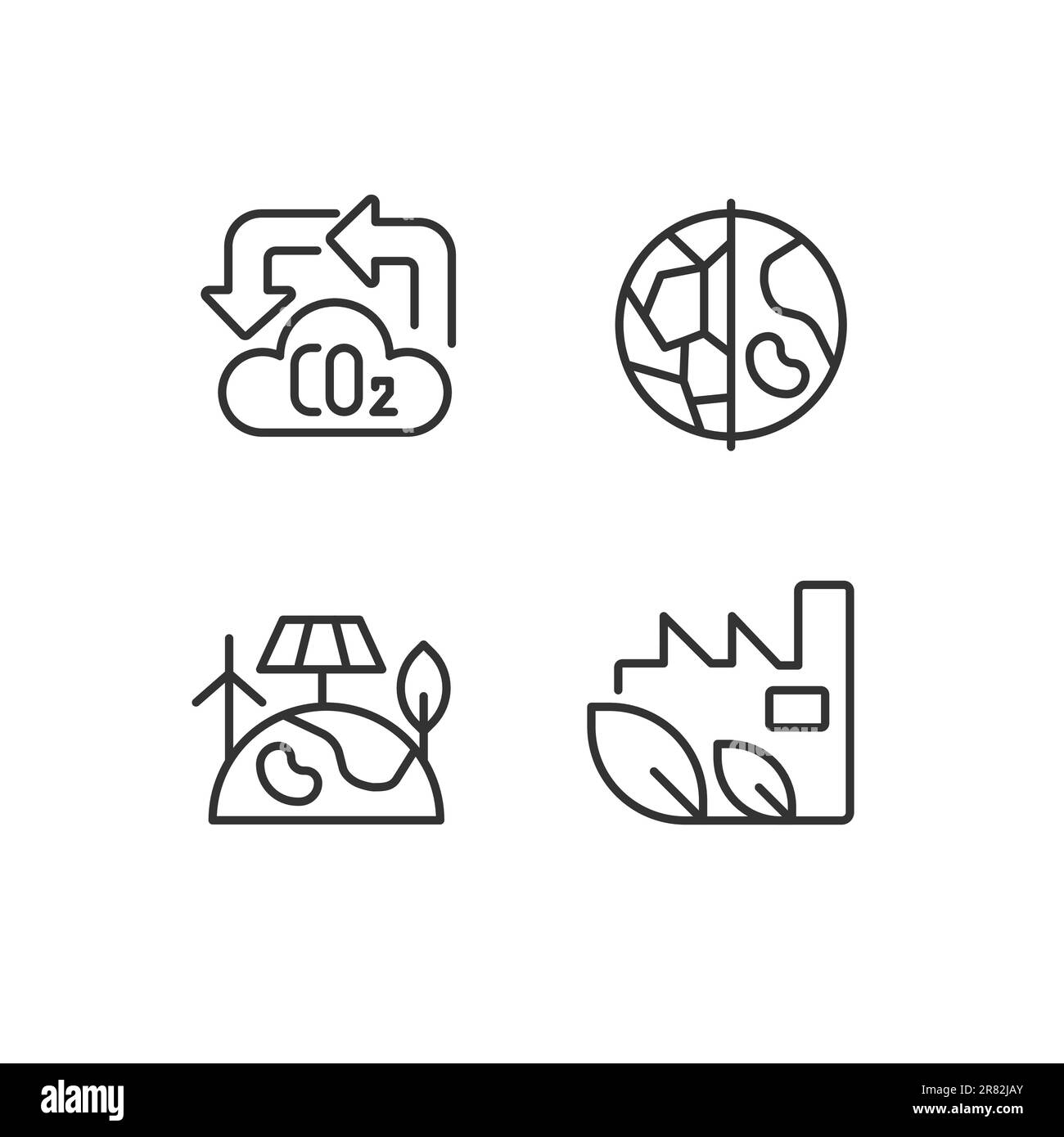 Recycling items drawing icons hi-res stock photography and images - Alamy