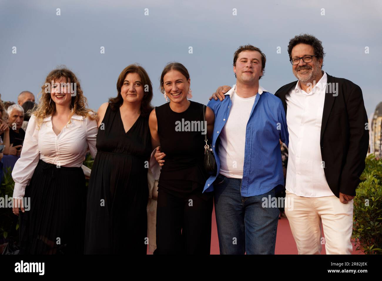Cabourg, France. 17th June, 2023. Elise Amblard, Inken Mièze, Jeanne ...