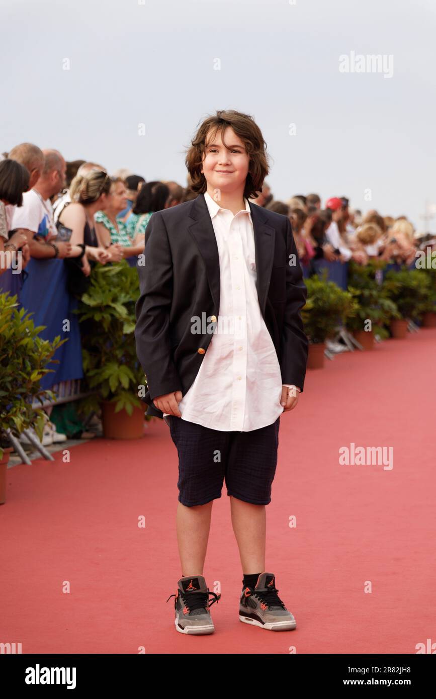 Cabourg, France. 17th June, 2023. Gabriel Merz Chammah attends the ...