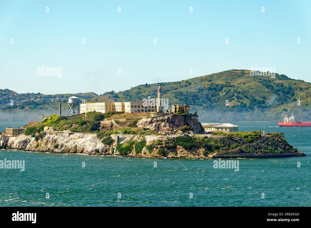 SAN FRANCISCO, CALIFORNIA - April 25, 2023: Alcatraz was a maximum ...