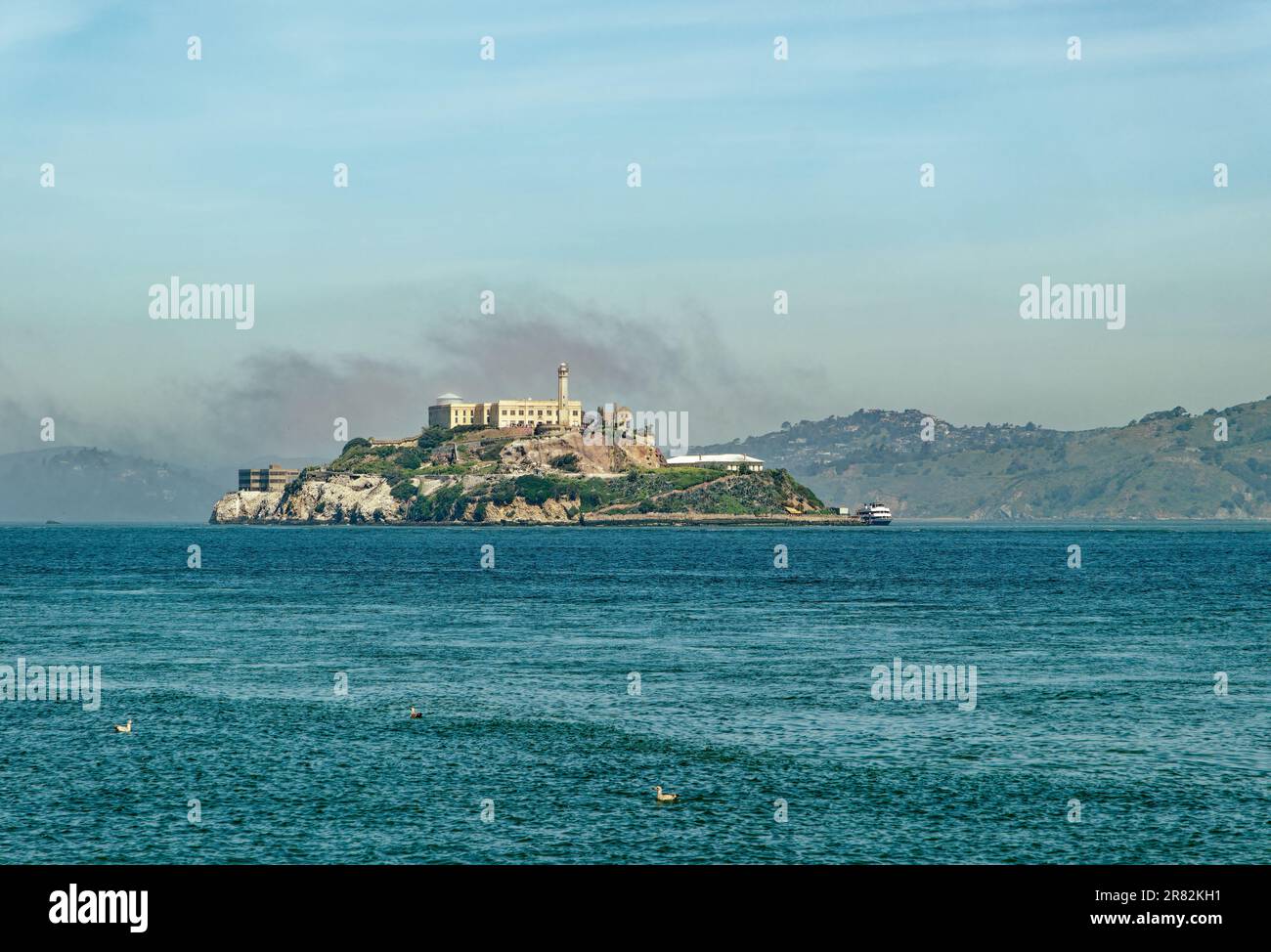 SAN FRANCISCO, CALIFORNIA - April 25, 2023: Alcatraz was a maximum ...