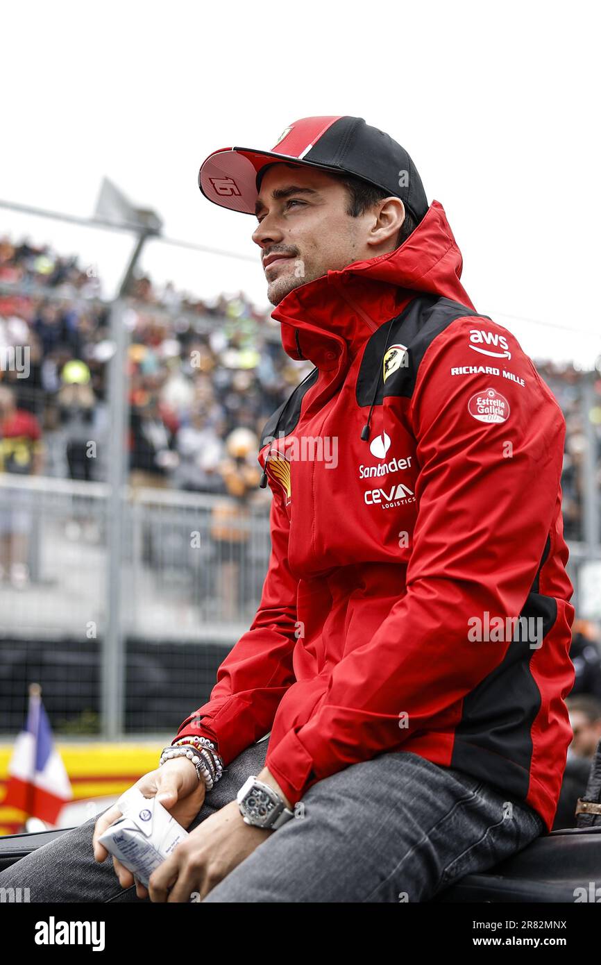 LECLERC Charles (mco), Scuderia Ferrari SF-23, portrait during the ...