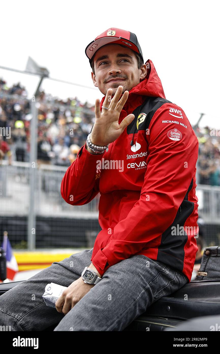 LECLERC Charles (mco), Scuderia Ferrari SF-23, portrait during the ...