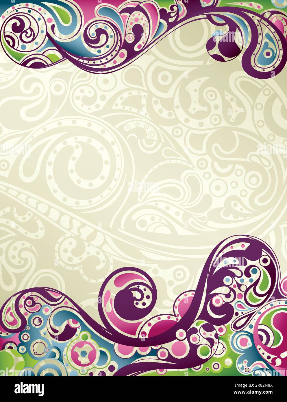Abstract curve purple wave Stock Vector Images - Alamy