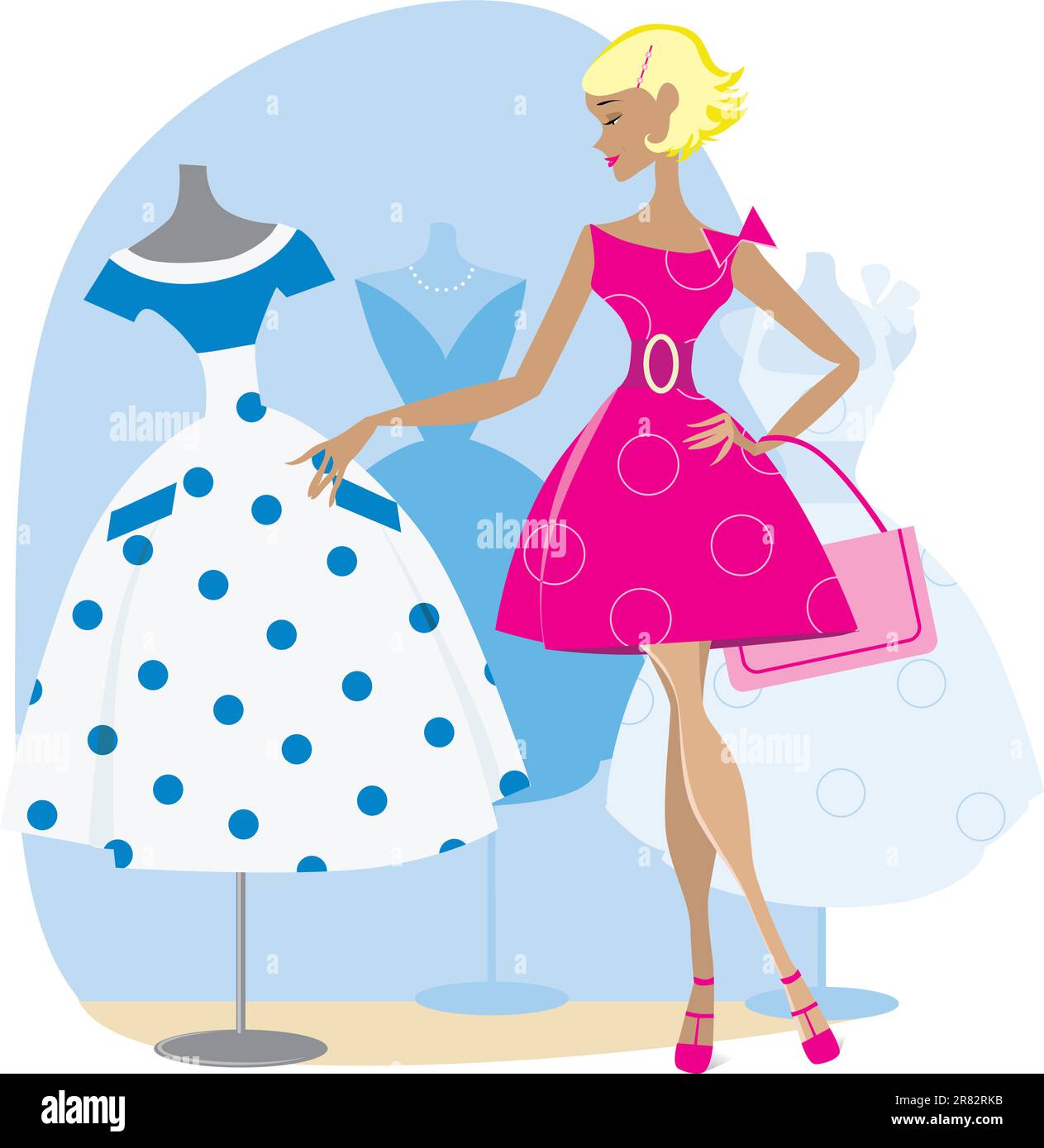 Photograph of a girl Stock Vector Images - Alamy