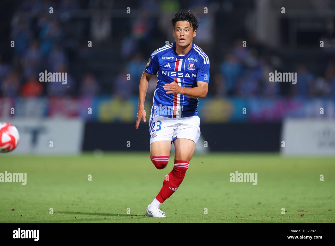NHK Spring Mitsuzawa Football Stadium, Kanagawa, Japan. 18th June, 2023. Ryo Miyaichi (F ...