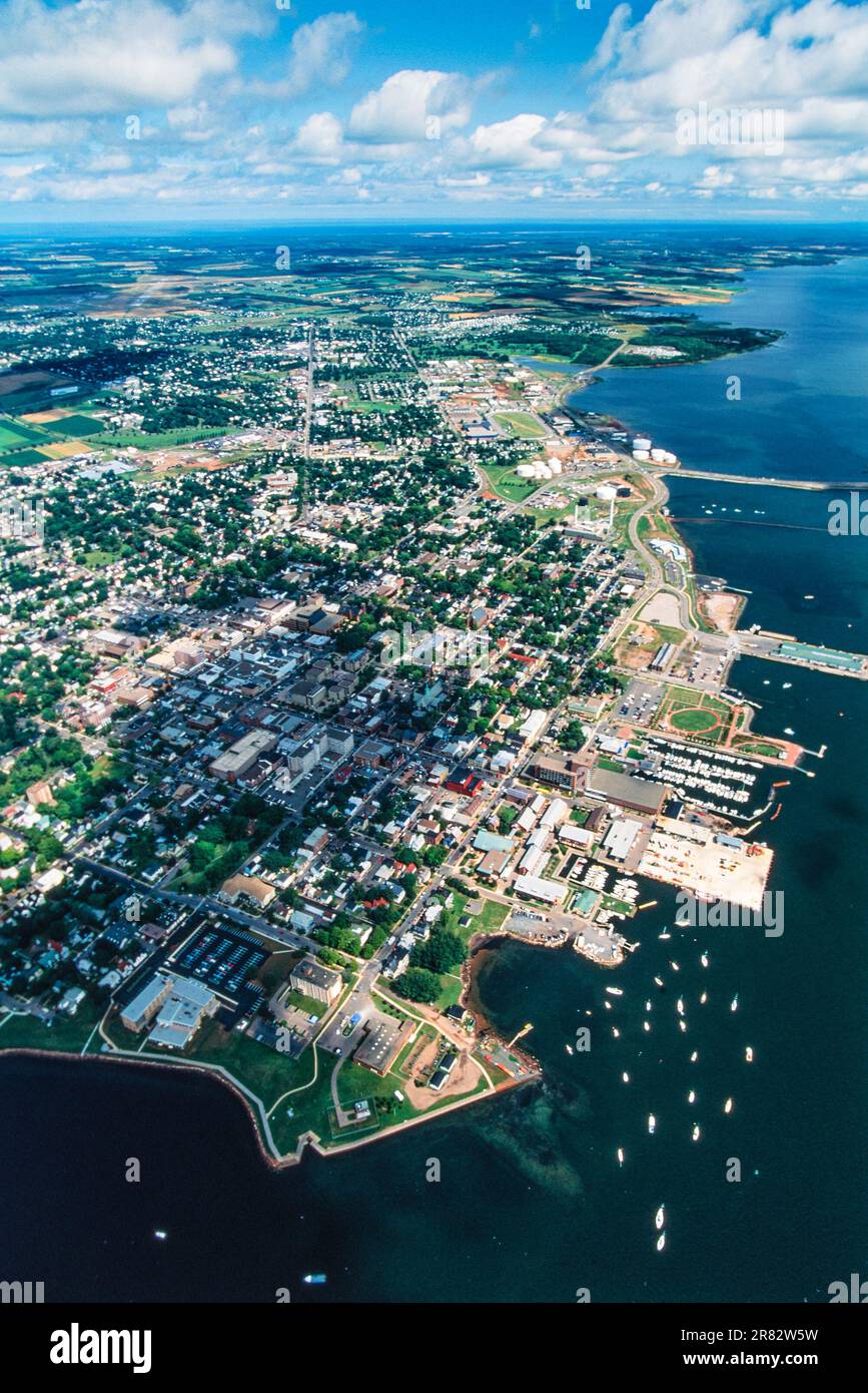 Aerial charlottetown prince edward island hi-res stock photography and ...