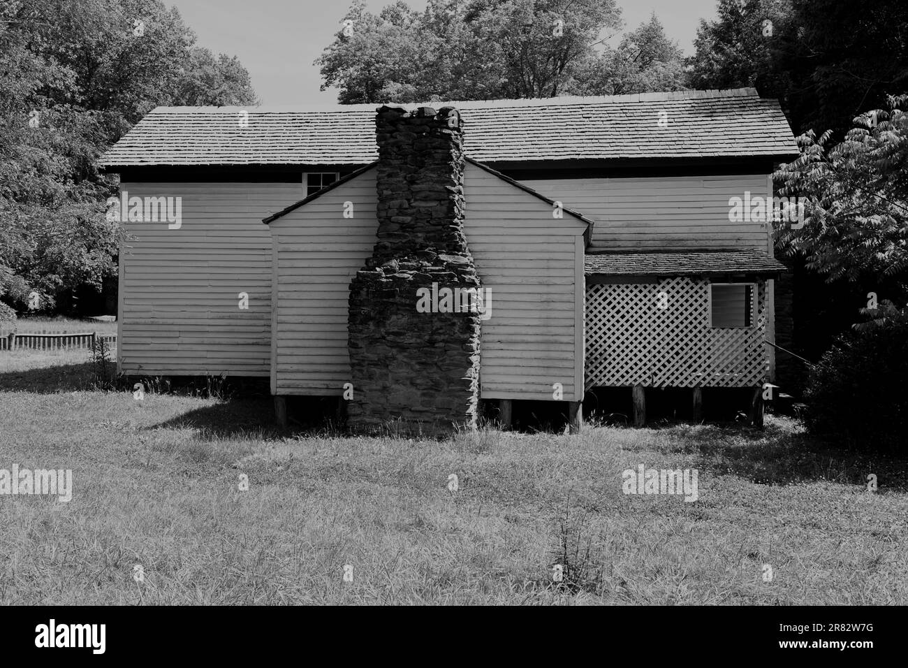 Farmstead in Cades Cove Stock Photo - Alamy
