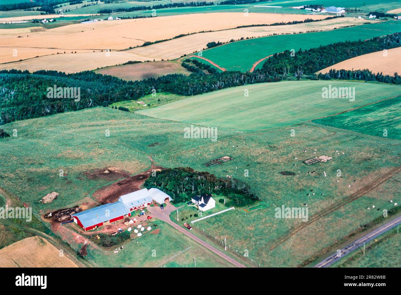 Aerial images of Prince Edward Island, PEI, Canada Stock Photo - Alamy