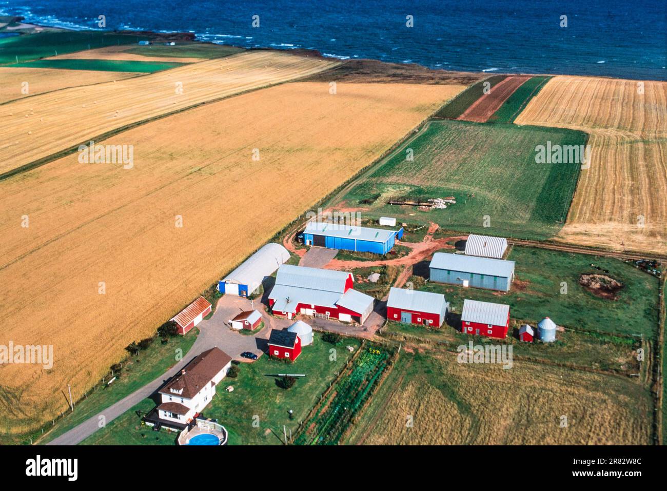 Aerial images of Prince Edward Island, PEI, Canada Stock Photo - Alamy