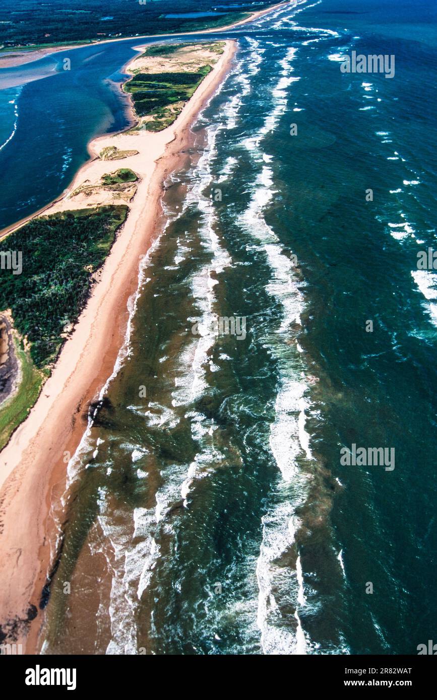 Aerial image of PEI National Park, PEI, Canada Stock Photo - Alamy