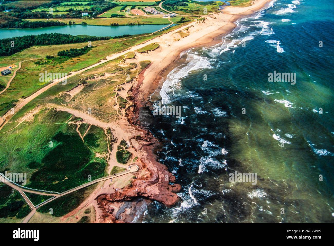 Aerial images of Prince Edward Island, PEI, Canada Stock Photo - Alamy