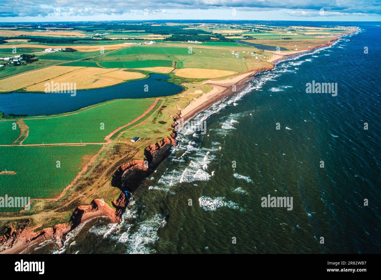 Aerial images of Prince Edward Island, PEI, Canada Stock Photo - Alamy