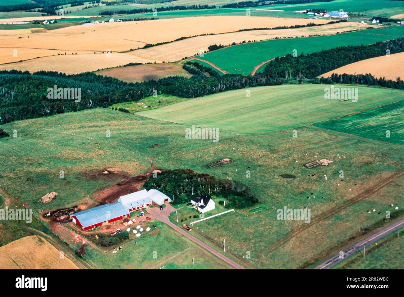 Aerial images of Prince Edward Island, PEI, Canada Stock Photo - Alamy
