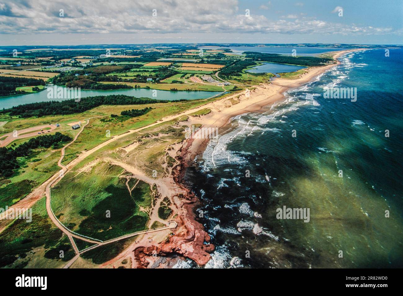 Aerial images of Prince Edward Island, PEI, Canada Stock Photo - Alamy