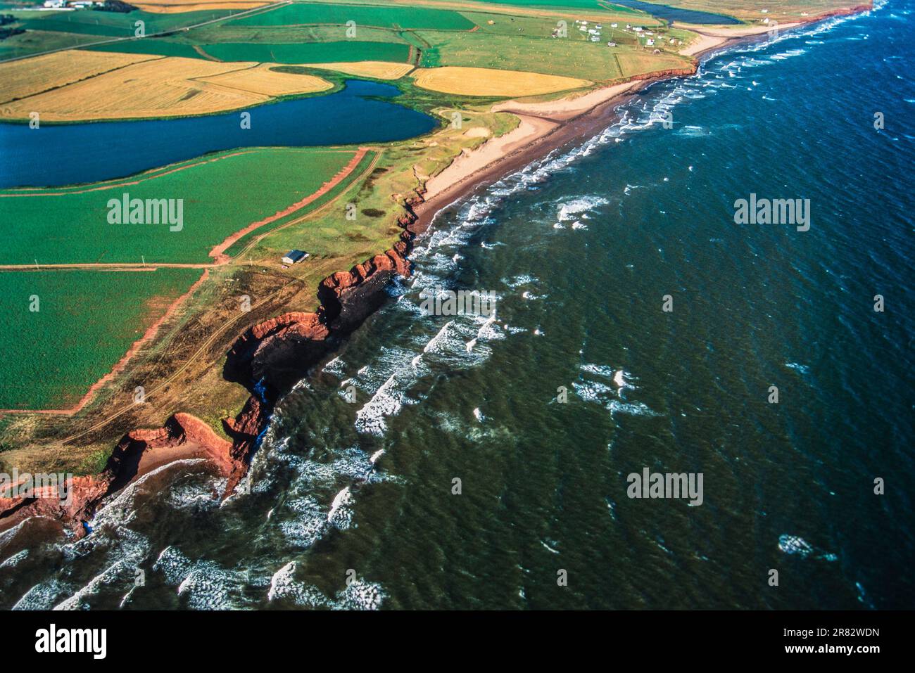 Aerial images of Prince Edward Island, PEI, Canada Stock Photo - Alamy