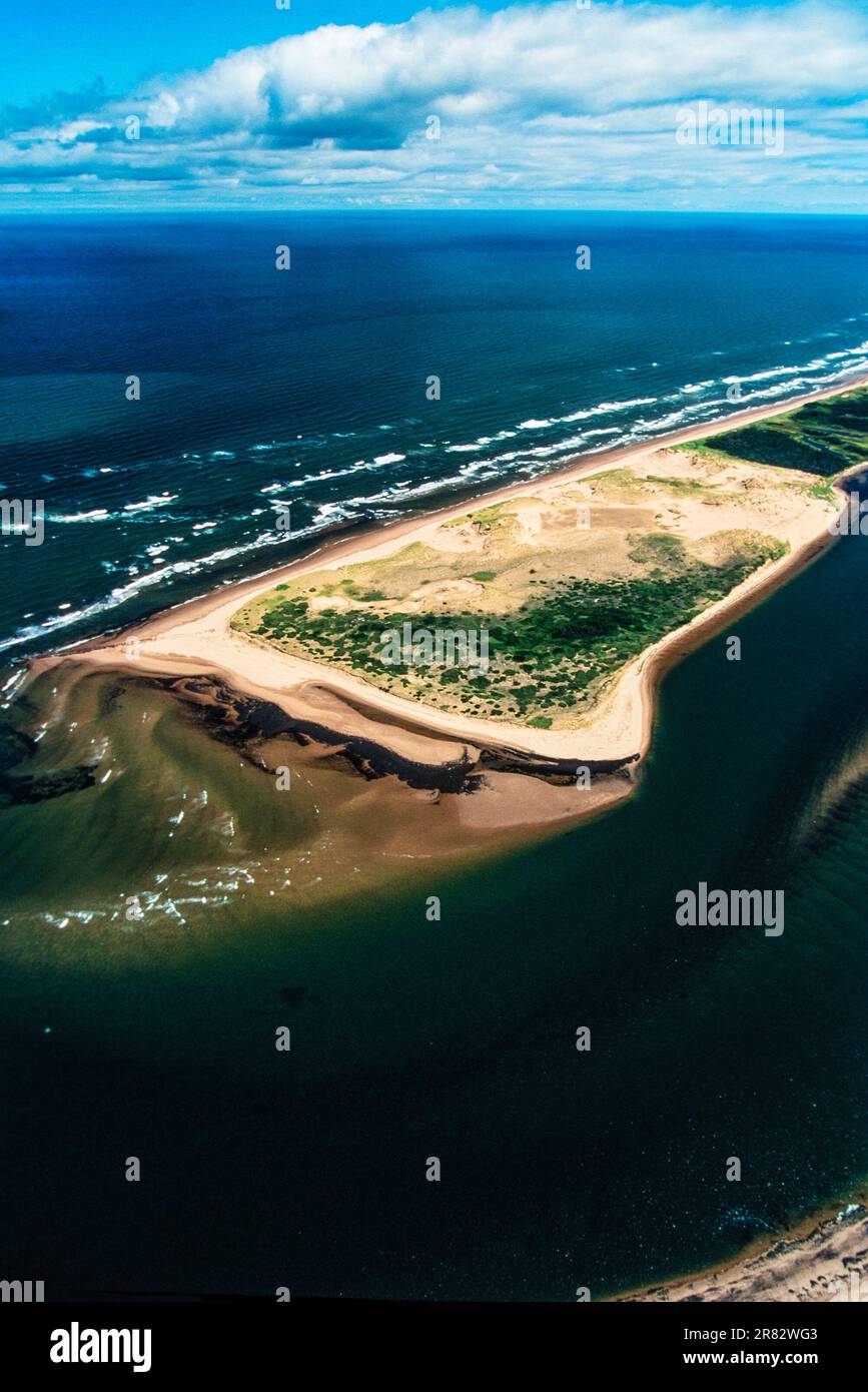 Aerial image of PEI National Park, PEI, Canada Stock Photo - Alamy