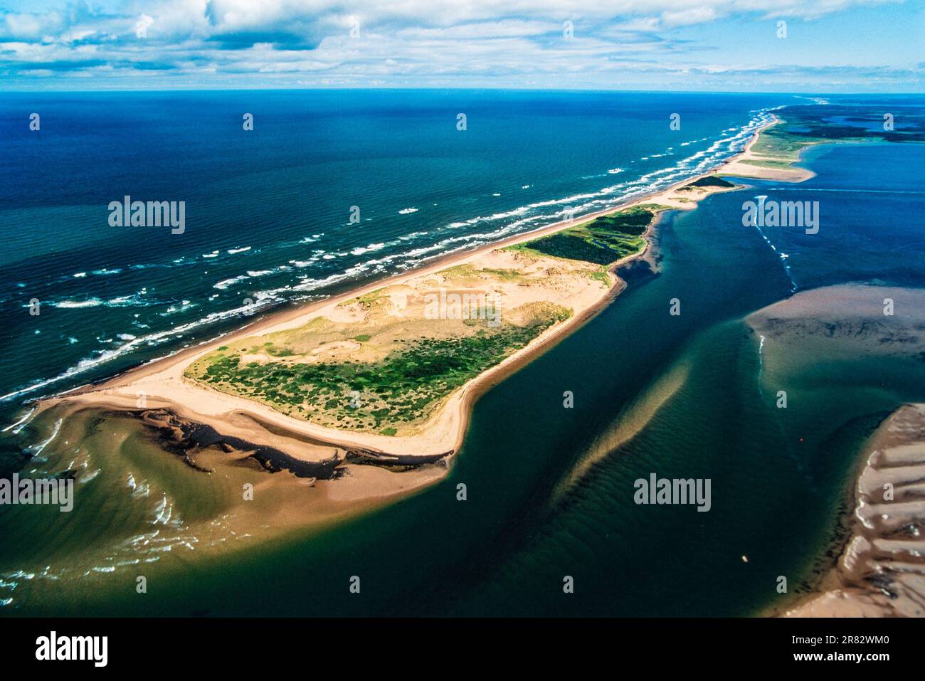 Aerial image of PEI National Park, PEI, Canada Stock Photo - Alamy