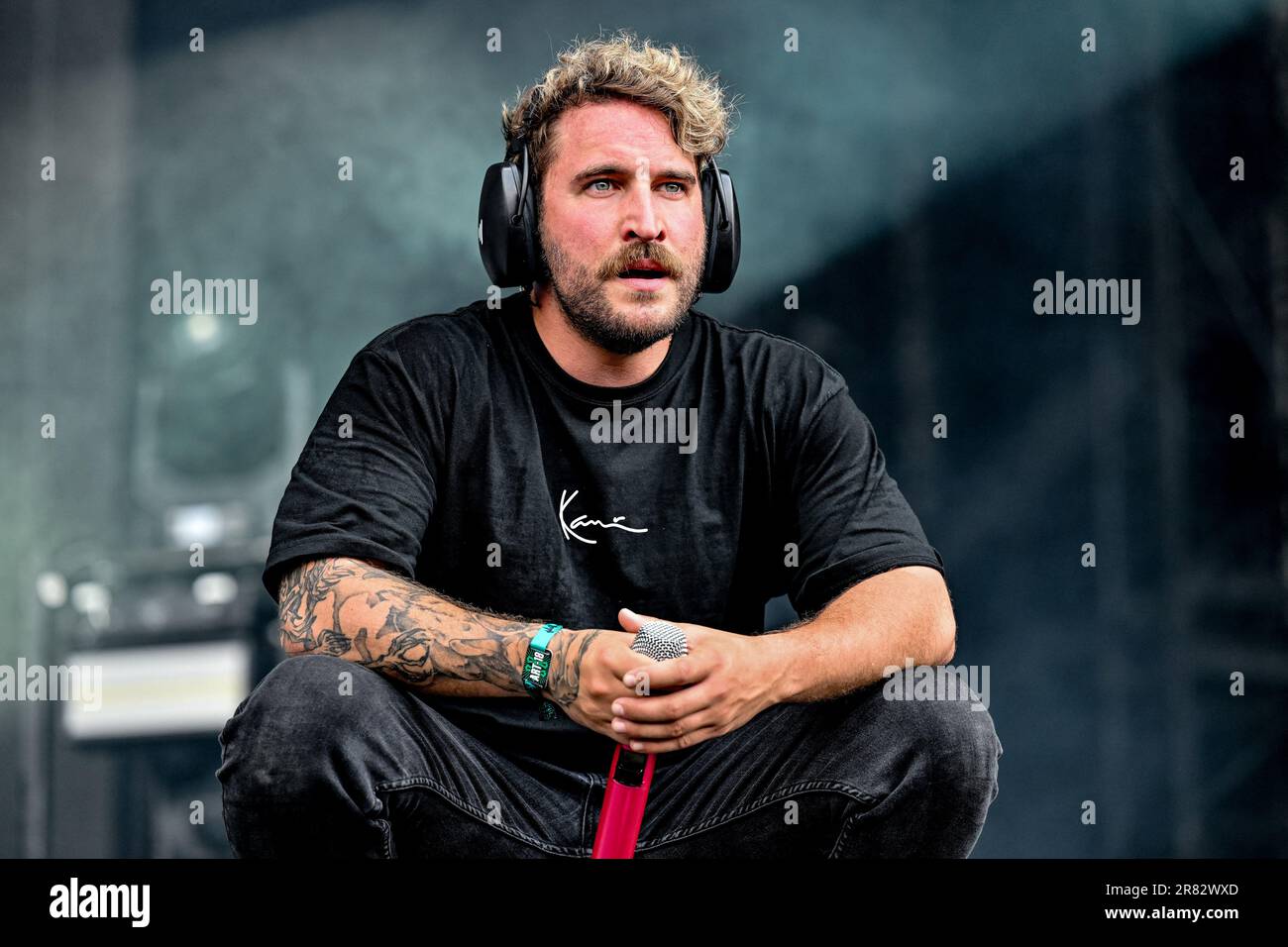 Clisson, France. 18th June, 2023. Electric Callboy performing live on ...