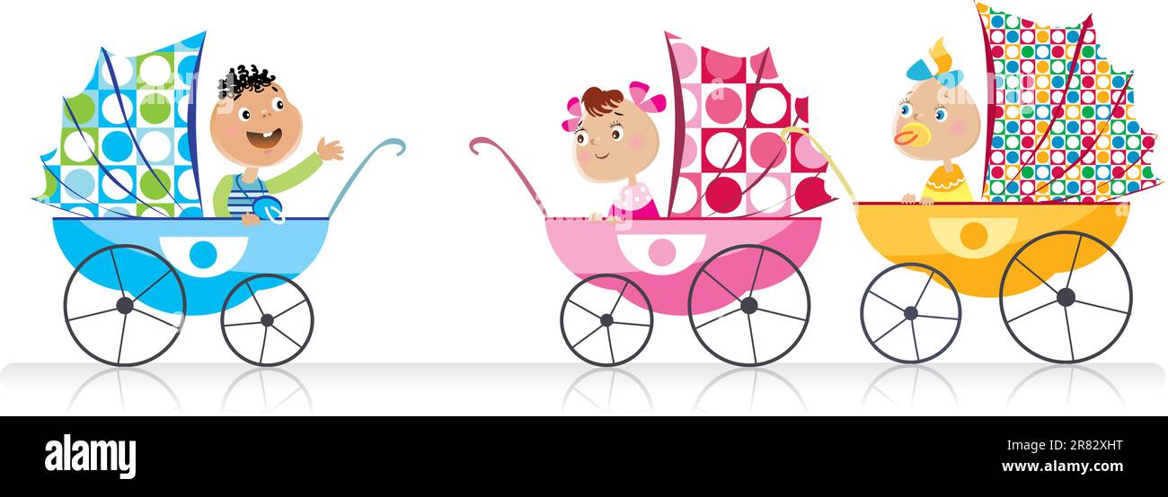 Three person baby Stock Vector Images - Alamy