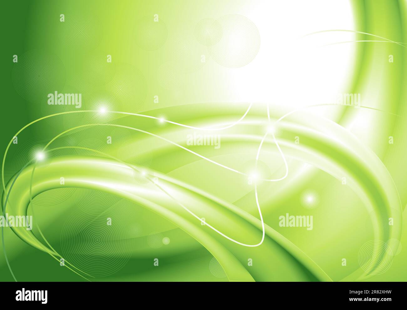Abstract green background (no mesh Stock Vector Image & Art - Alamy