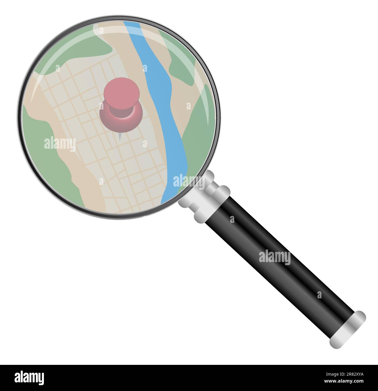 Atlas tack Stock Vector Images - Alamy