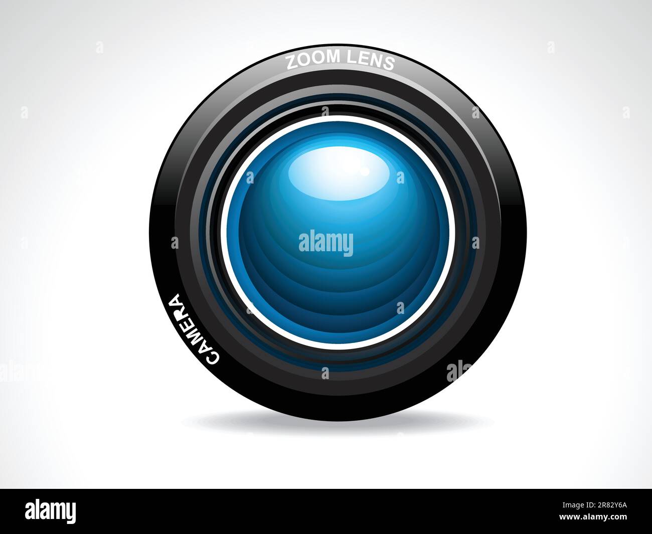 abstract glossy camera lense vector illustration Stock Vector Image ...