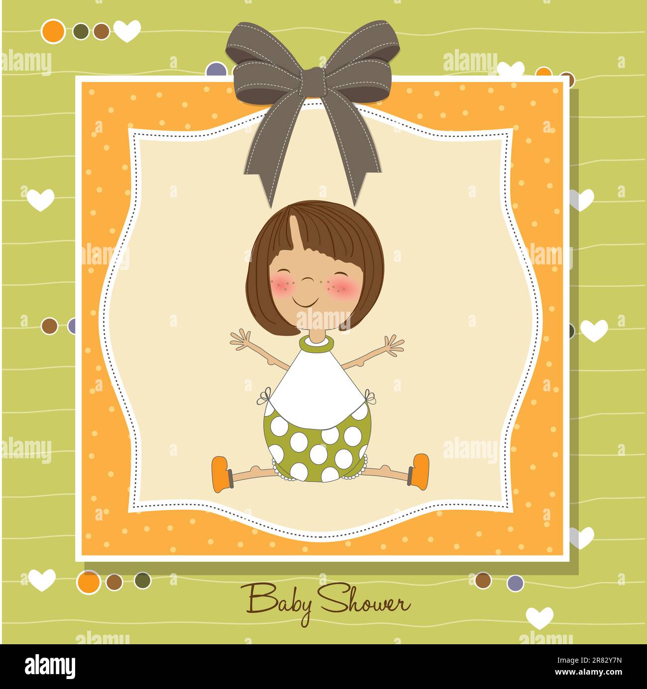 welcome little girl Stock Vector Image & Art - Alamy