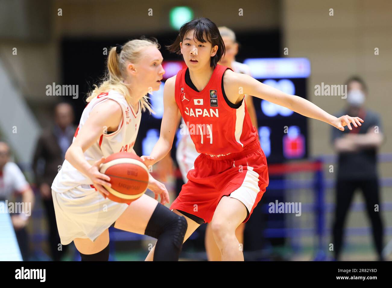 Gunma, Japan. 16th June, 2023. Minami Yabu (JPN) Basketball : International friendly game ...