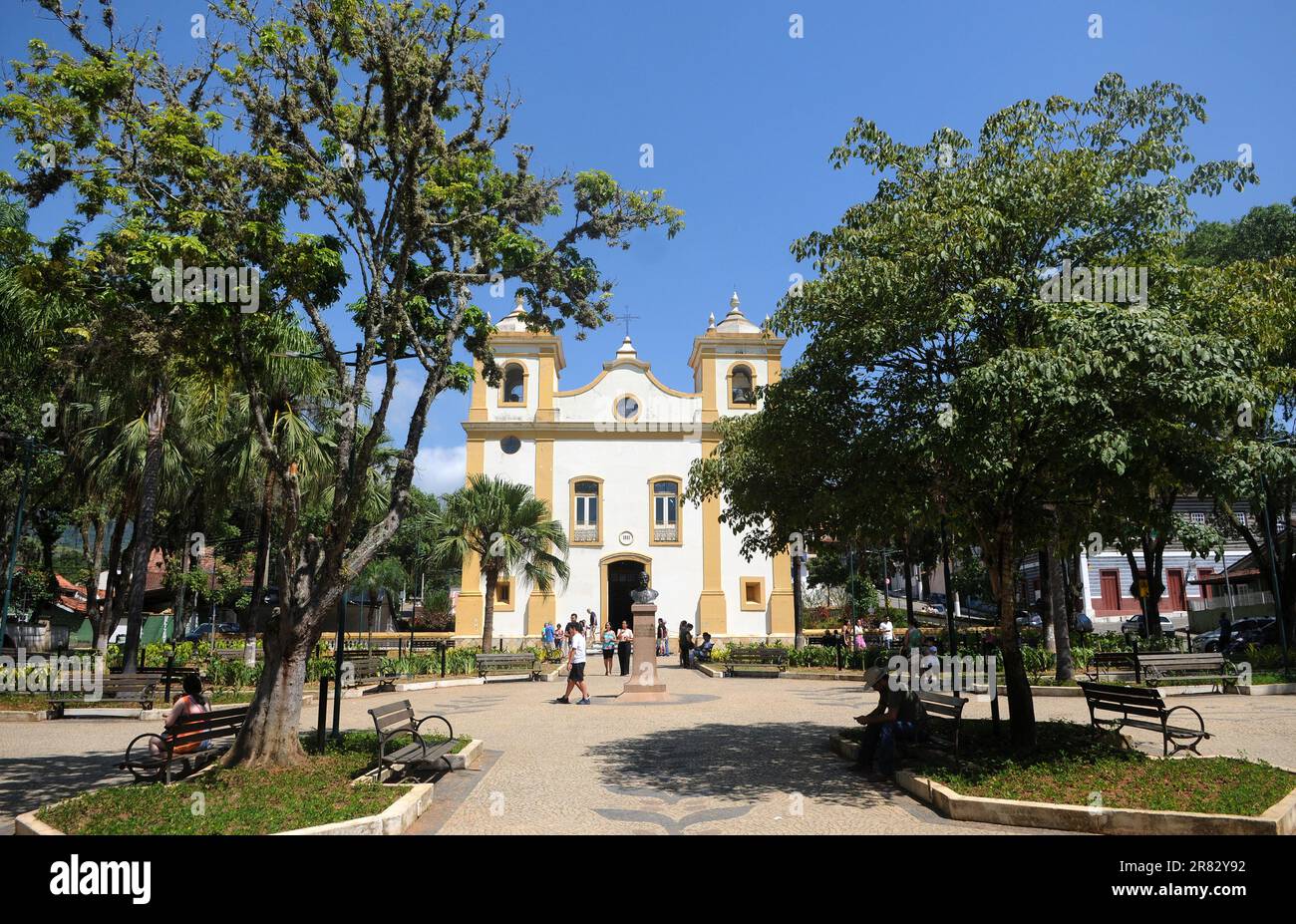 São José do Barreiro,São Paulo,Brazil,March 25, 2023. Mother Church of ...