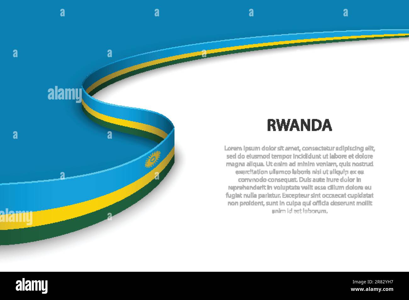 Rwanda wave Stock Vector Images - Alamy