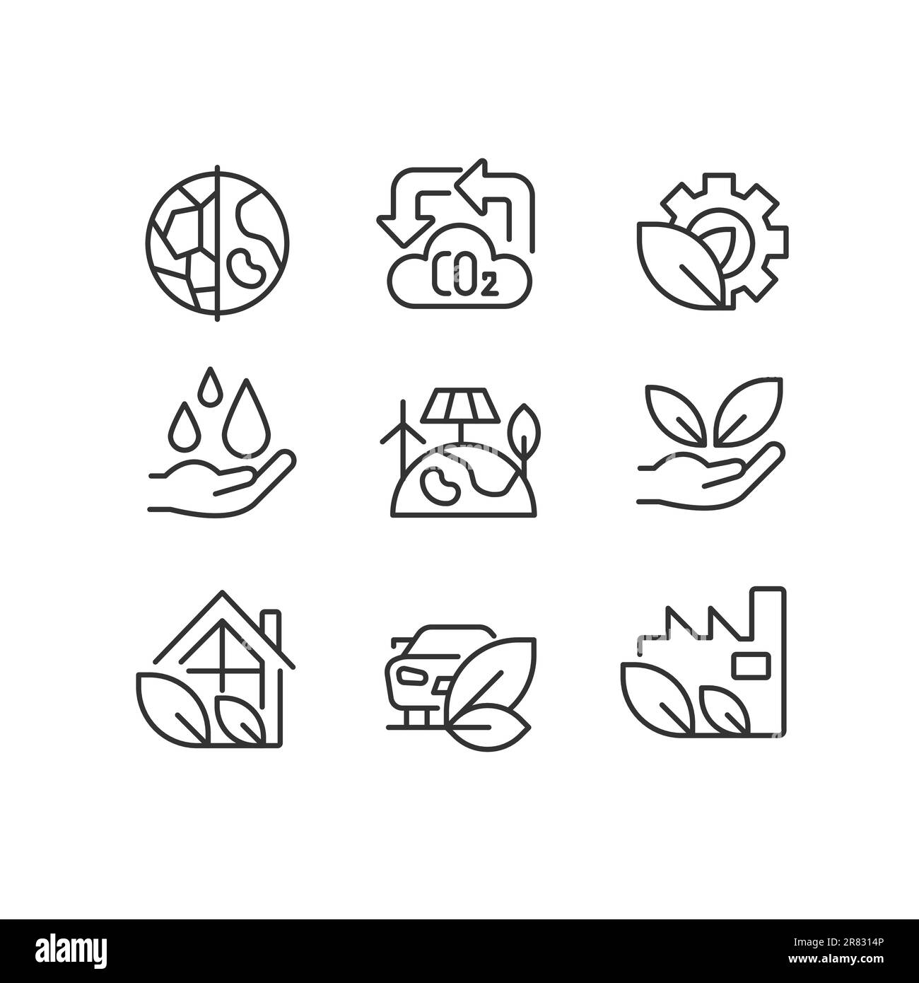 Ecology program Stock Vector Images - Alamy