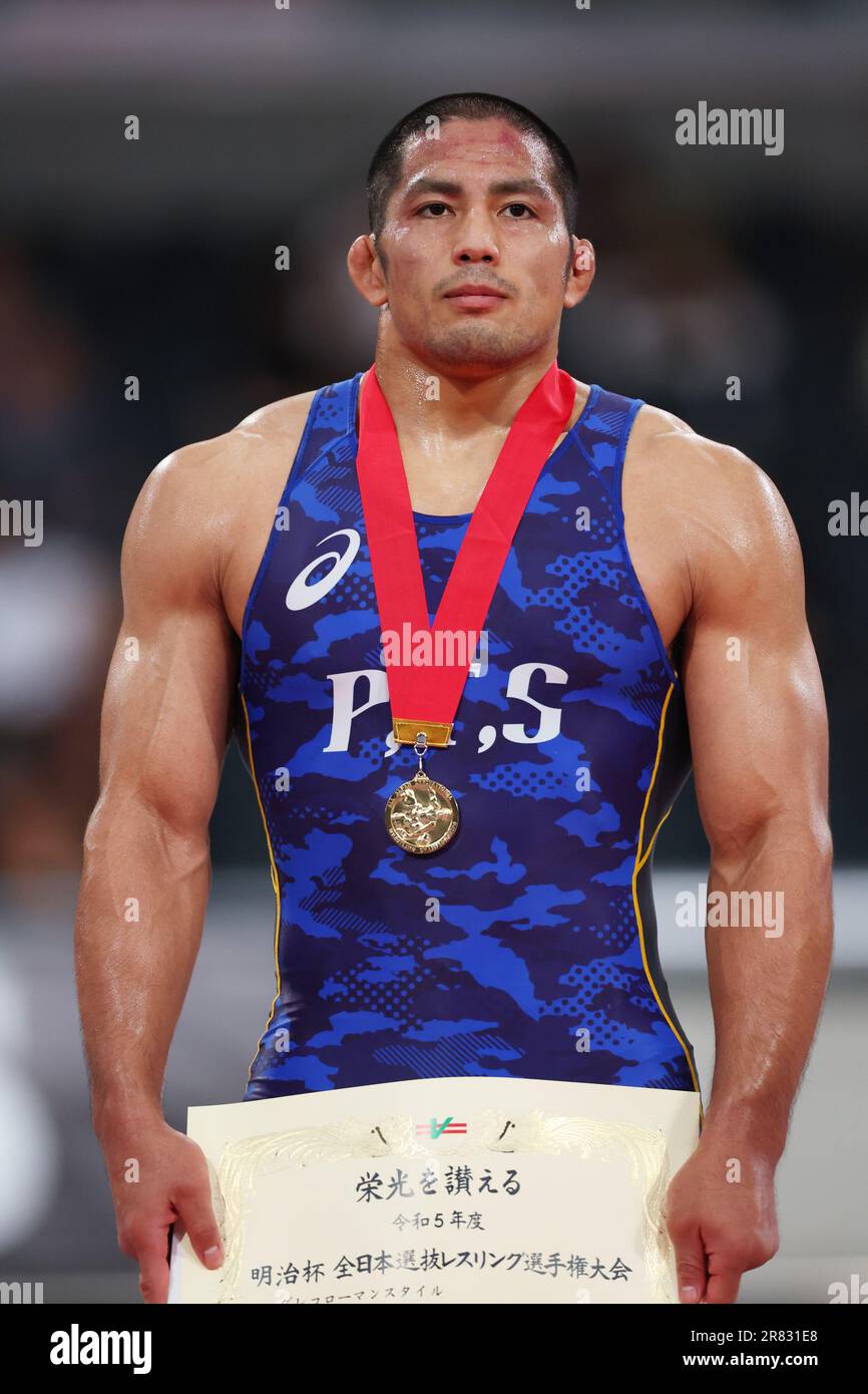 Tokyo, Japan. 16th June, 2023. So Sakabe Wrestling : Meiji Cup All ...