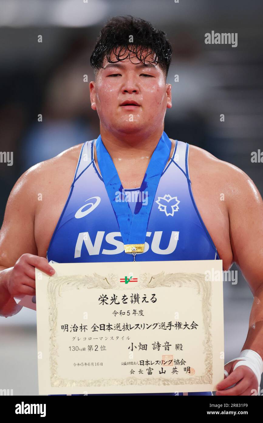 Tokyo, Japan. 16th June, 2023. Shion Kobata Wrestling : Meiji Cup All ...