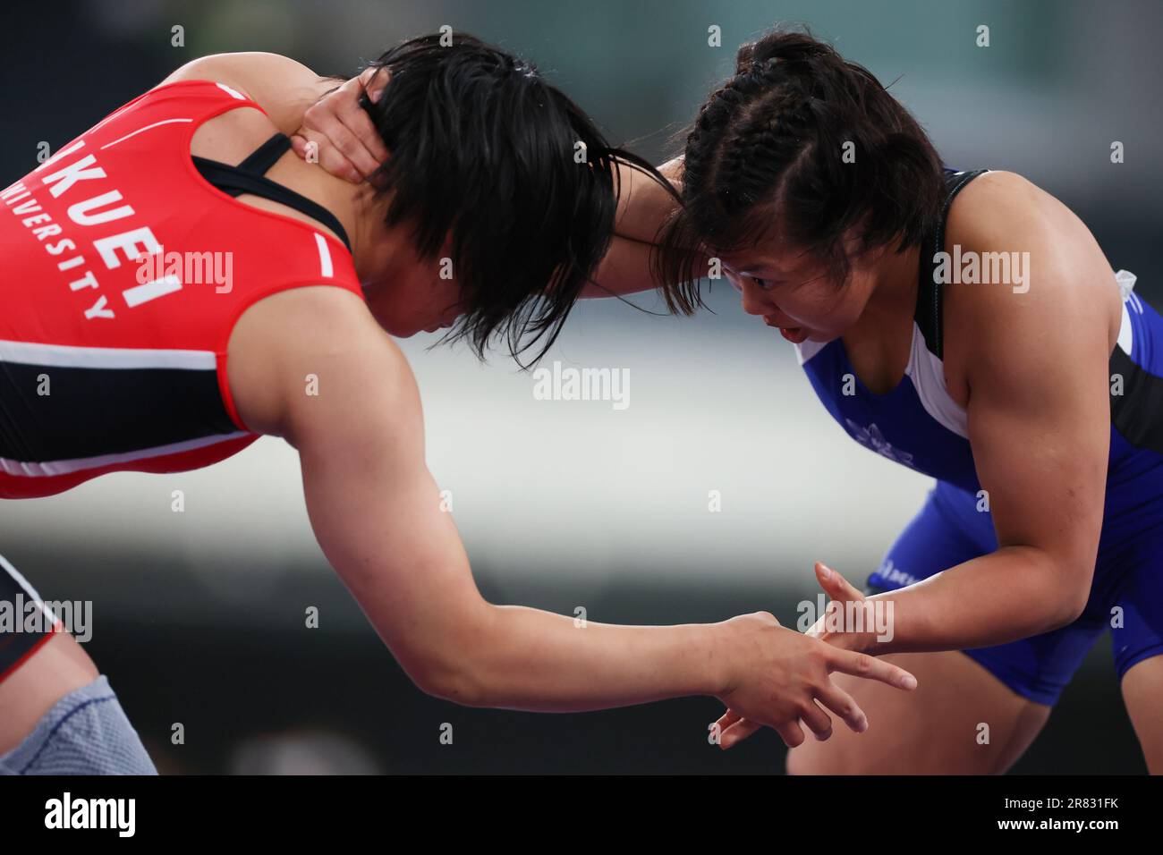 Tokyo, Japan. 16th June, 2023. (L to R) Sakura Motoki, Yuzuka Inagaki ...