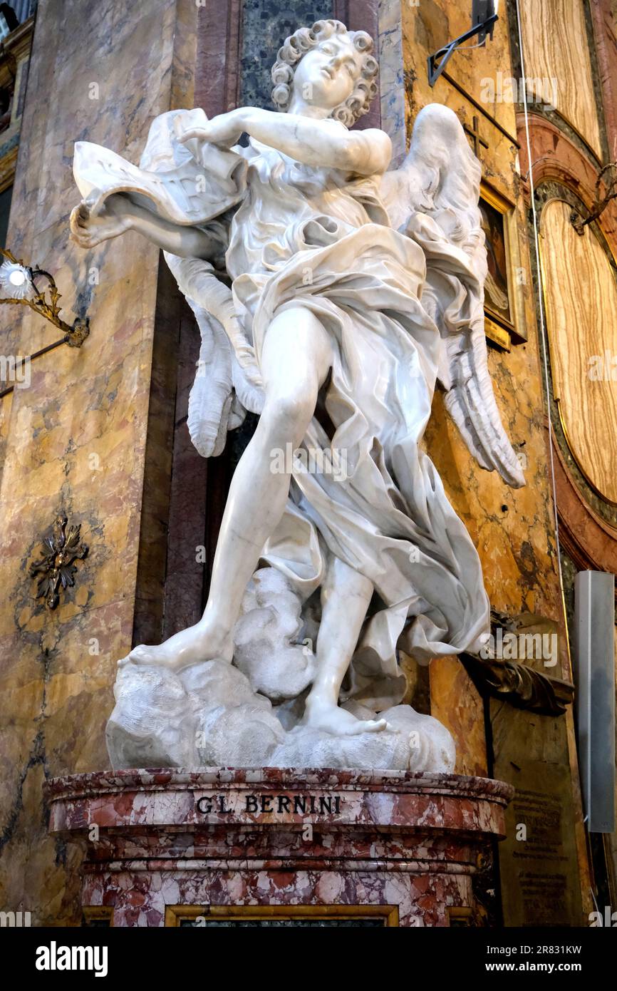 Angel titulus basilica santandrea delle fratte rome italy paint hi-res ...