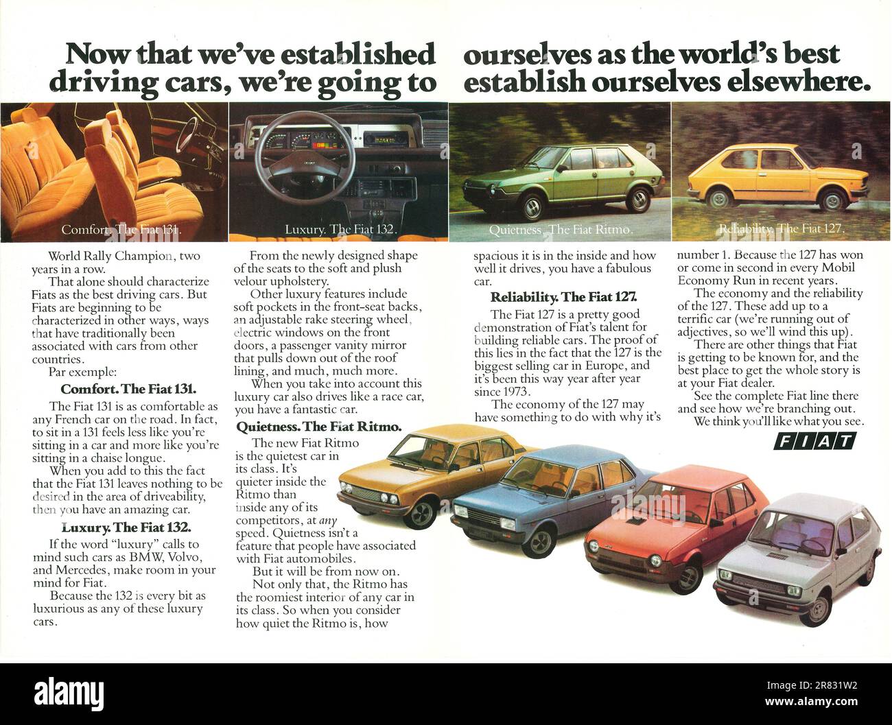 Fiat 131 hi-res stock photography and images - Alamy