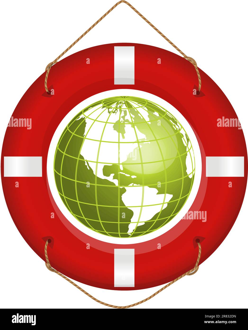 globe and lifesaver Also available as a Vector in Adobe illustrator EPS ...