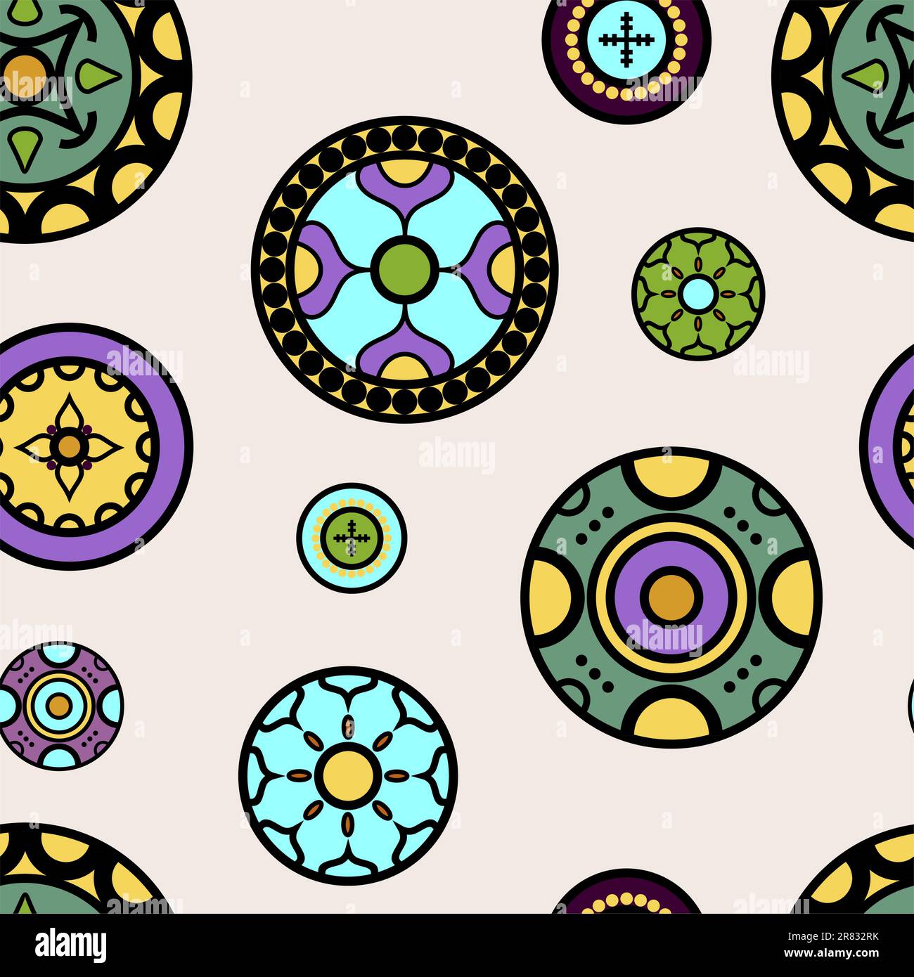 vector seamless Aztec pattern Stock Vector Image & Art - Alamy